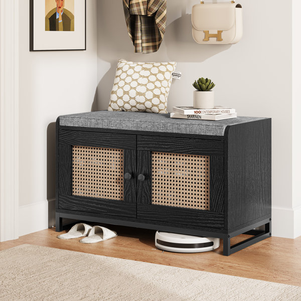 Latitude Run® 8 Pair Shoe Storage Bench | Wayfair