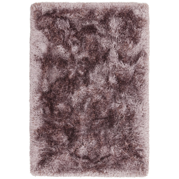 Rosdorf Park Montes Chunky Shaggy Pink Rug & Reviews | Wayfair.co.uk