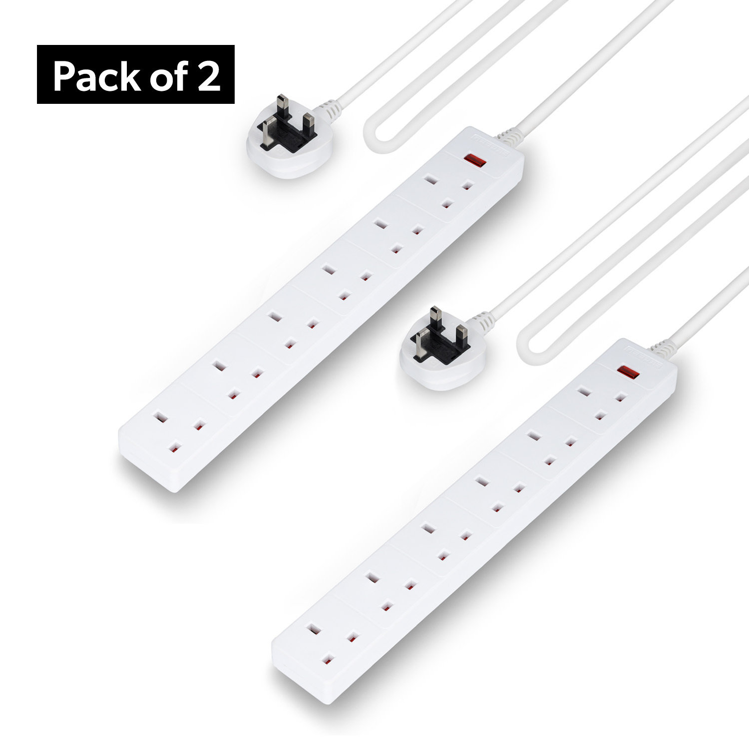 Geepas 6 Gang Extension Lead | Wayfair.ie