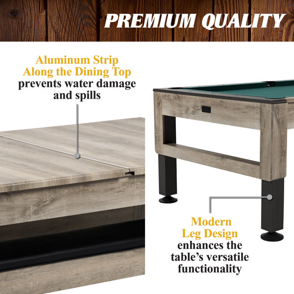 Barrington Billiards Company Barrington Billiards Westmont 3-in-1 ...