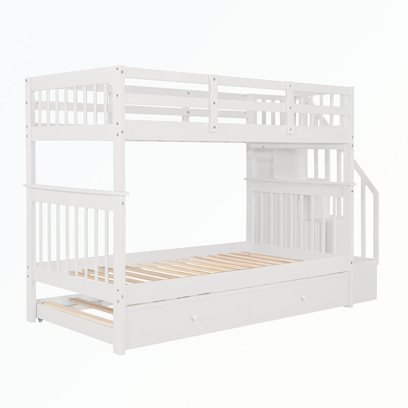 Harriet Bee Habsa Twin Storage Kids Bed | Wayfair