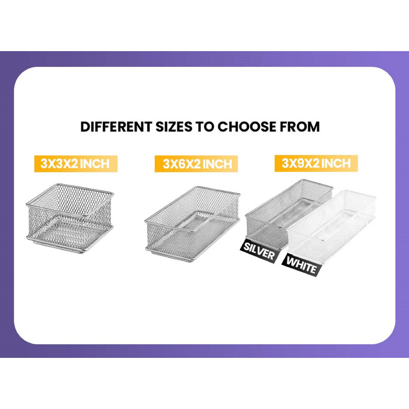 Inbox Zero Wire Basket Set & Reviews | Wayfair