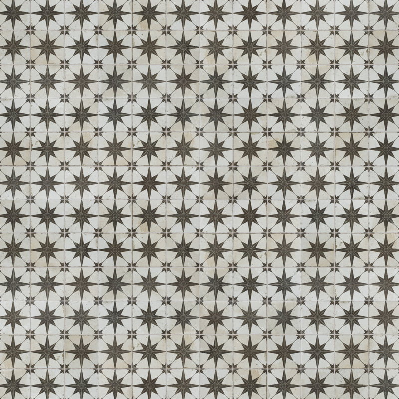 Merola Tile Harmonia 13" x 13" Ceramic Patterned Wall & Floor Tile ...