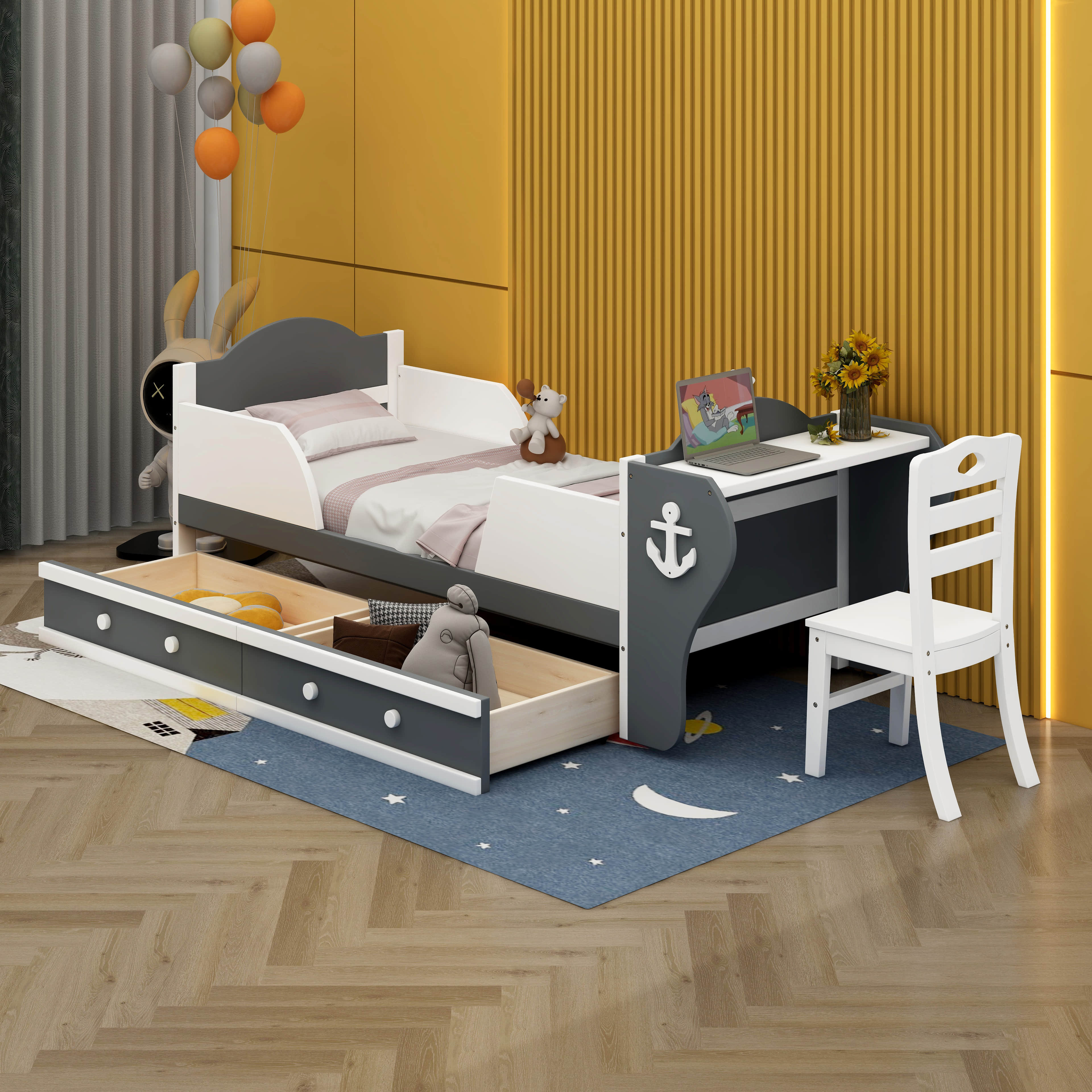 Sunside Sails Paraiso Storage Bed - Wayfair Canada