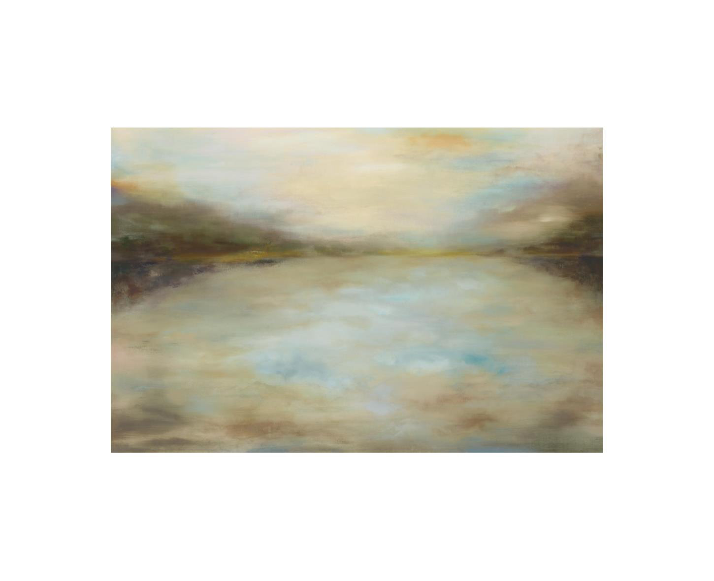 Chelsea Art Studio Twilight Creek by Beverly Fuller - Wrapped Canvas ...