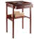 Charlton Home® Innes Solid Wood Base Writing Desk | Wayfair