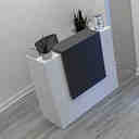 Wrought Studio™ Davinci 53" Modern Reception Desk, Multifunctional ...