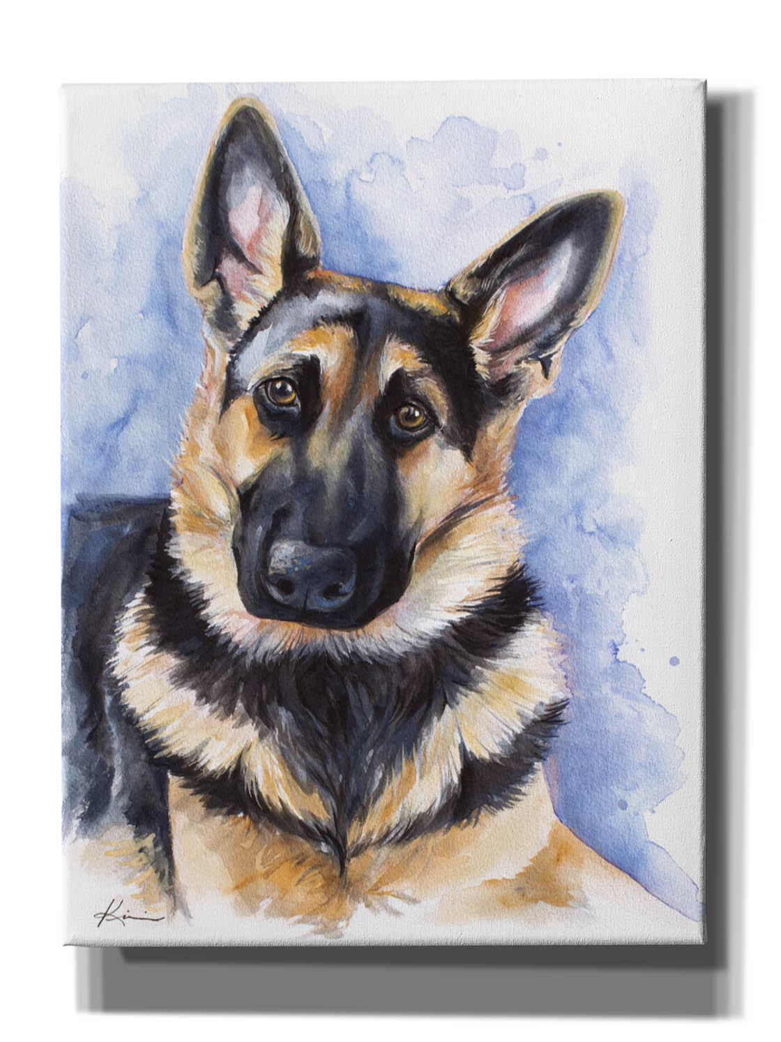 Winston Porter 'Must Love Dogs German Shepherd' by Lindsay Kivi Canvas ...