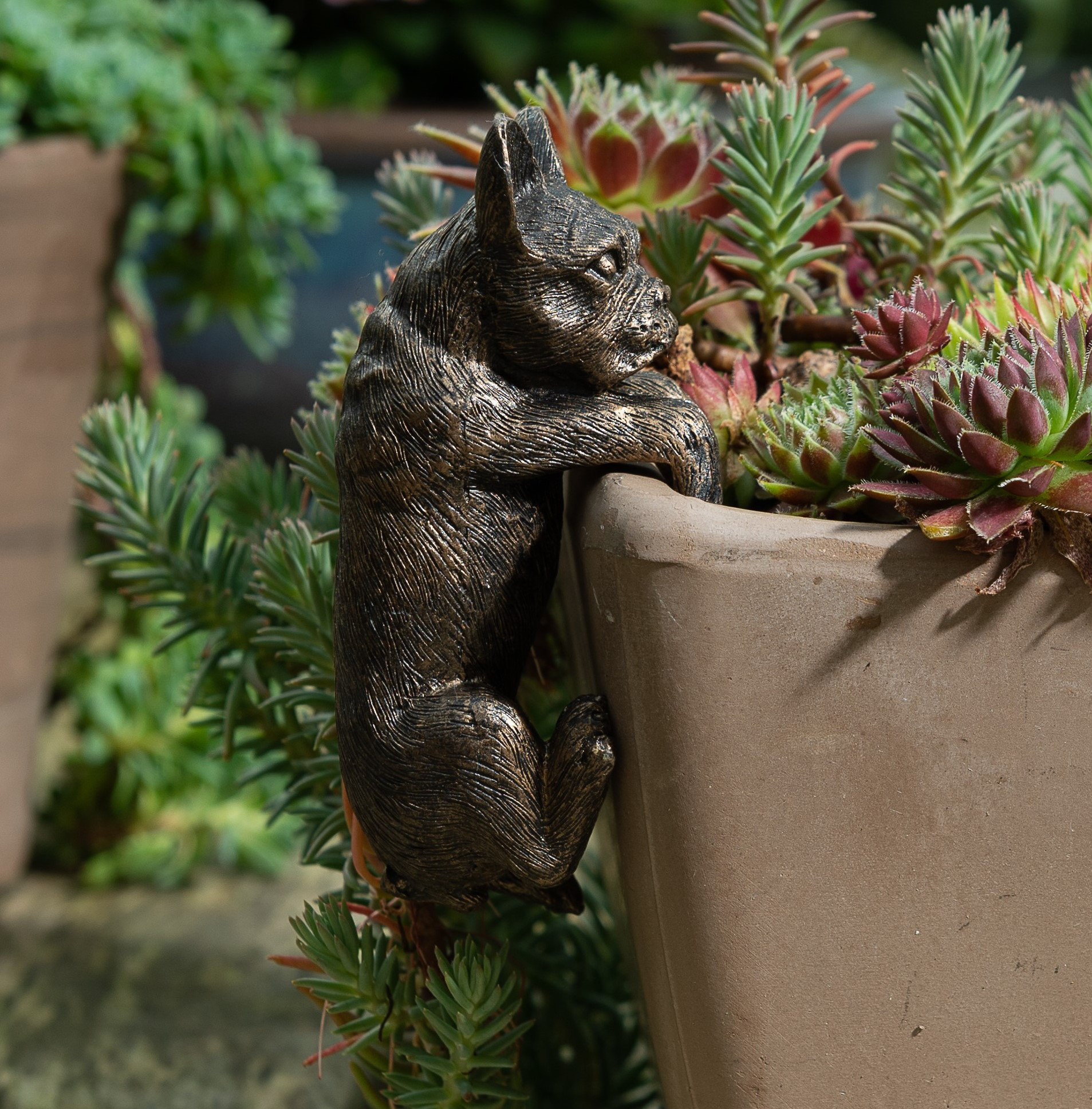 Jardinopia French Bulldog Pot Buddy Pot Hanger In Gift Box | Wayfair