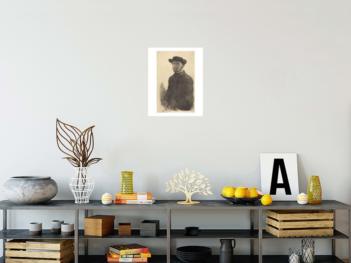 1000Museums Self-Portrait (Edgar Degas par lui-même) by Edgar Degas ...