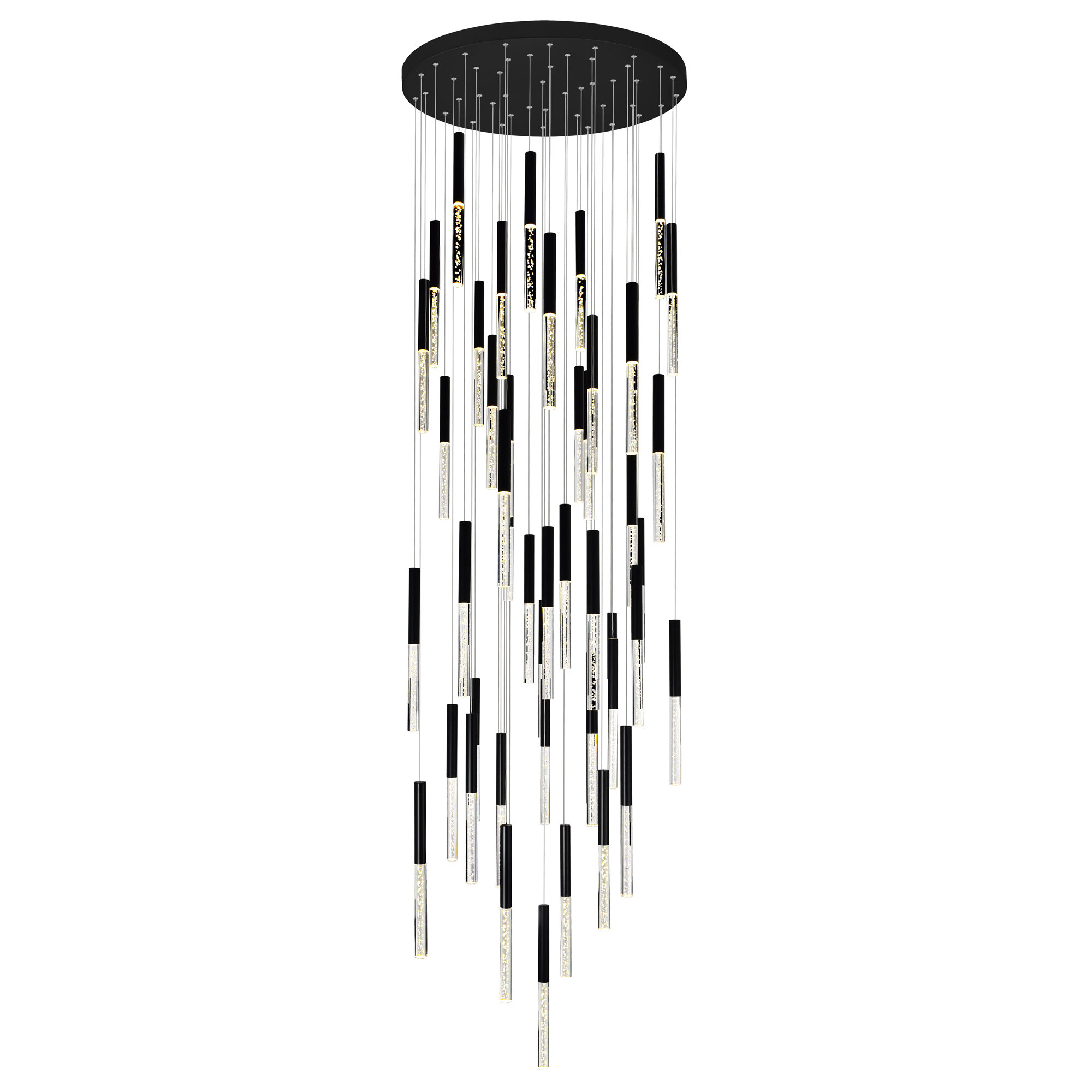 Everly Quinn Biorn Unique Cylinder LED Chandelier - Wayfair Canada