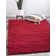 17 Stories Annicia Solid Colour Machine Woven Red Area Rug & Reviews ...