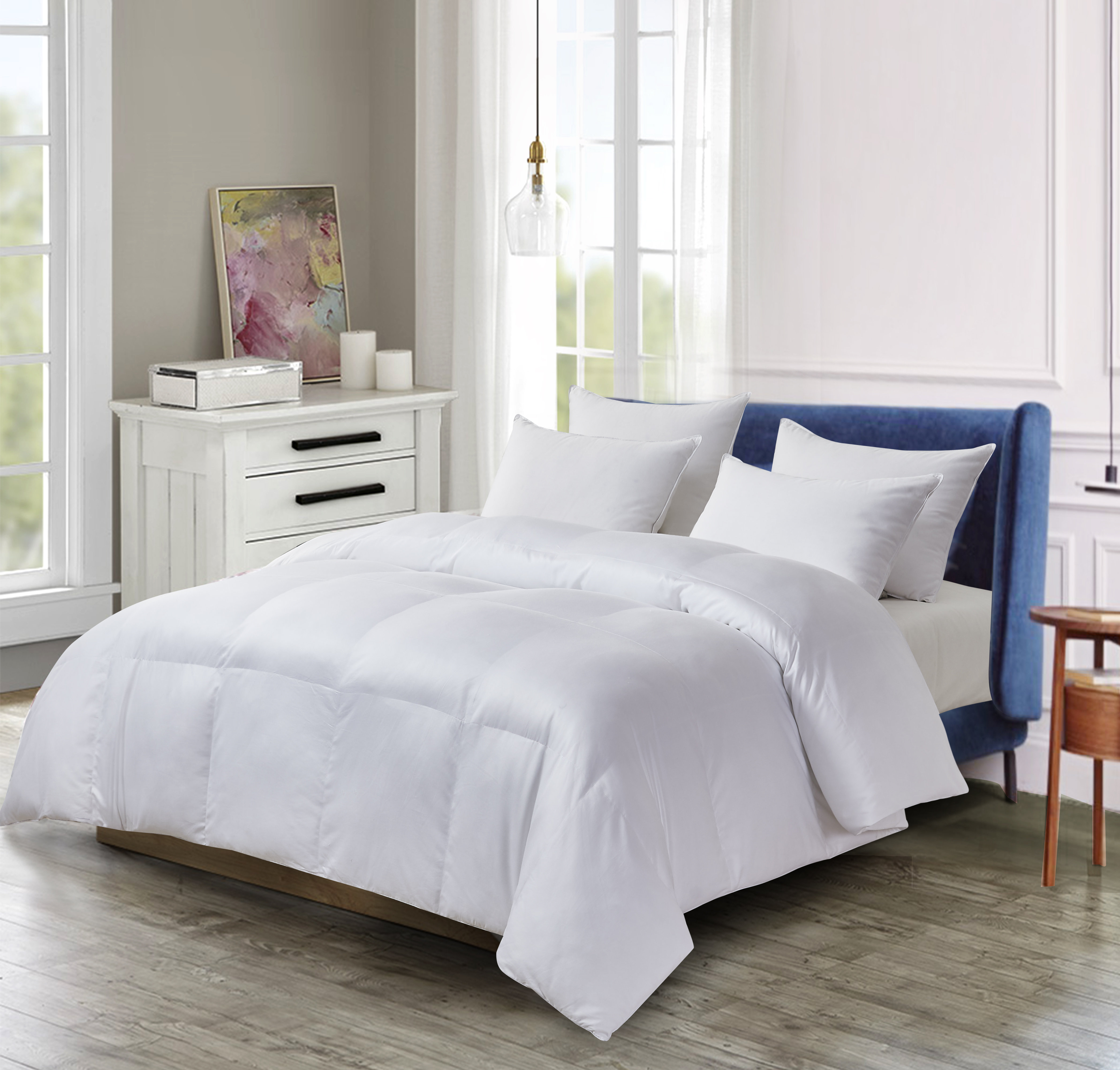 Kathy Ireland Home Essentials All Season Down Alternative Comforter ...