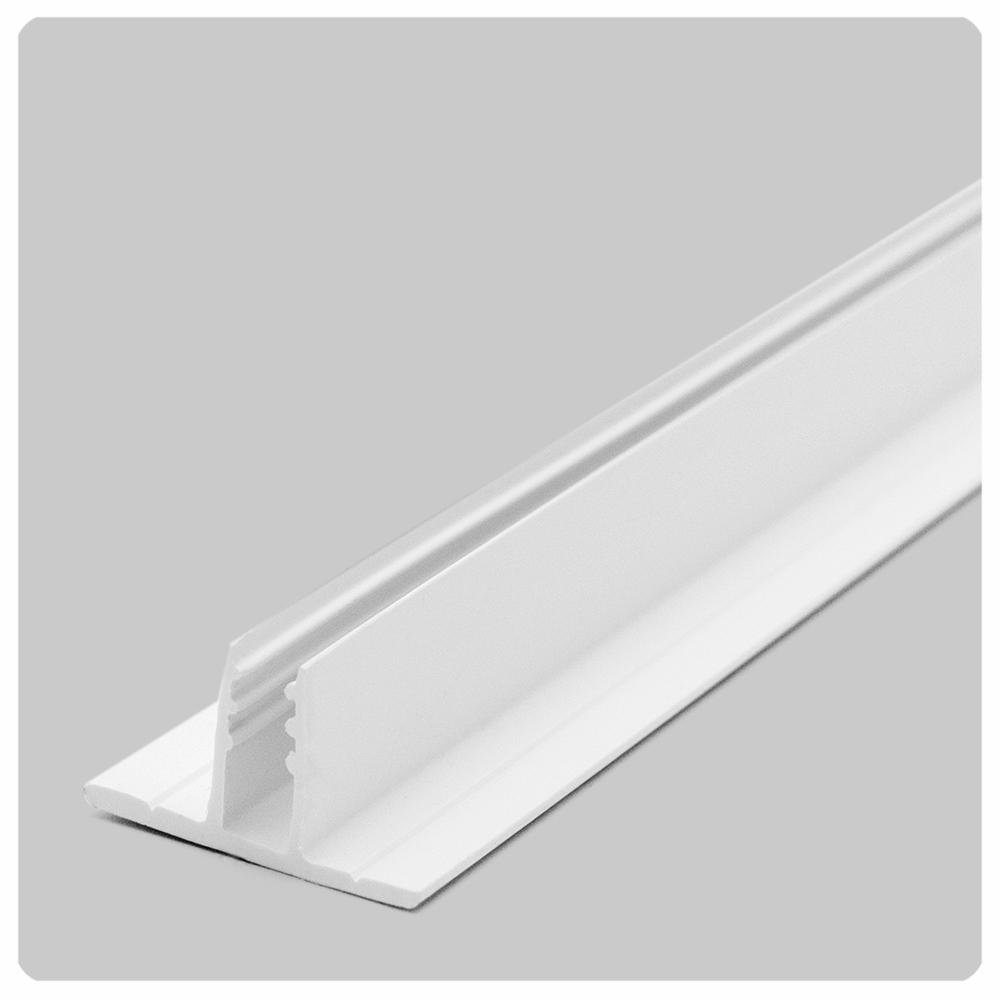 CeilingConnex 8 ft. x 0.83 ft. Grid Kits and Covers PVC Ceiling Tile in ...