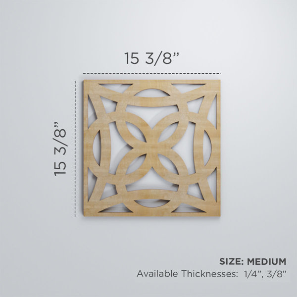PCI Enterprises Baytown Decorative Fretwork Wood Wall Panels & Reviews ...
