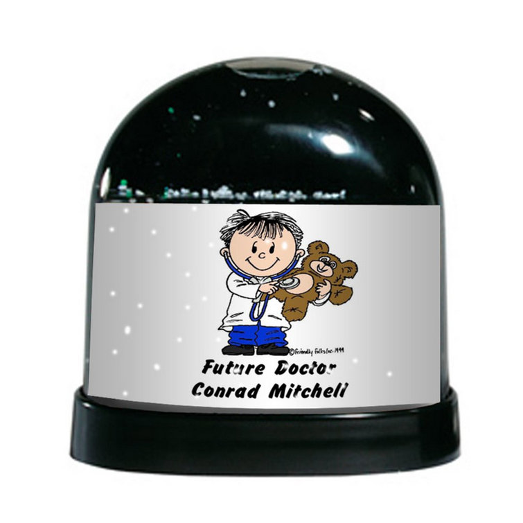 The Holiday Aisle® Friendly Folks Cartoon Caricature Male Future Doctor ...
