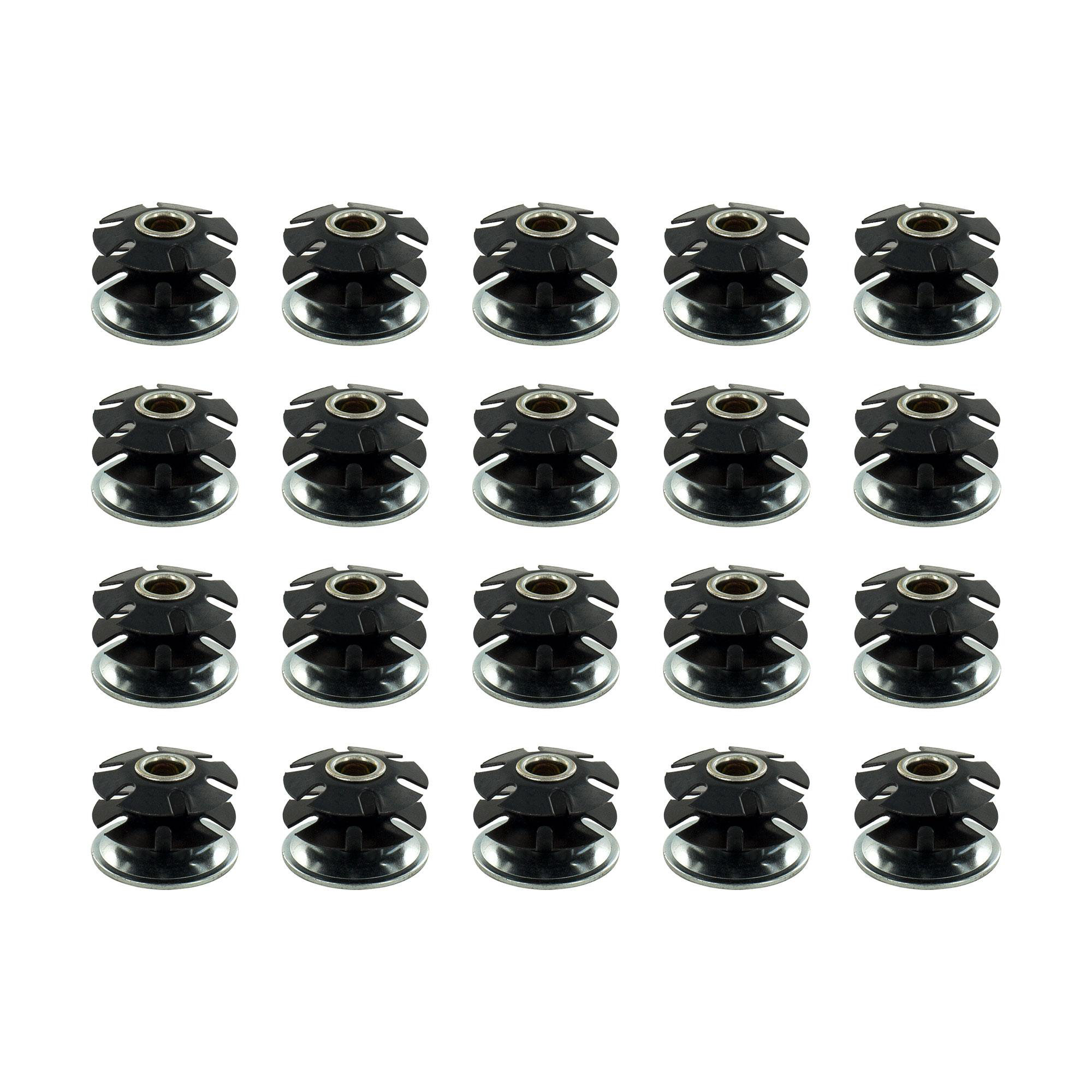 Outwater Industries Double Star Threaded Caster Insert | Heat Treated ...