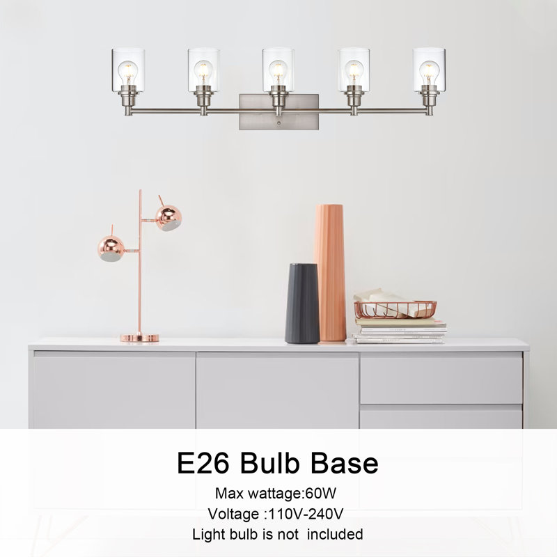 Latitude Run® Fosque 5 - Light Vanity Light | Wayfair