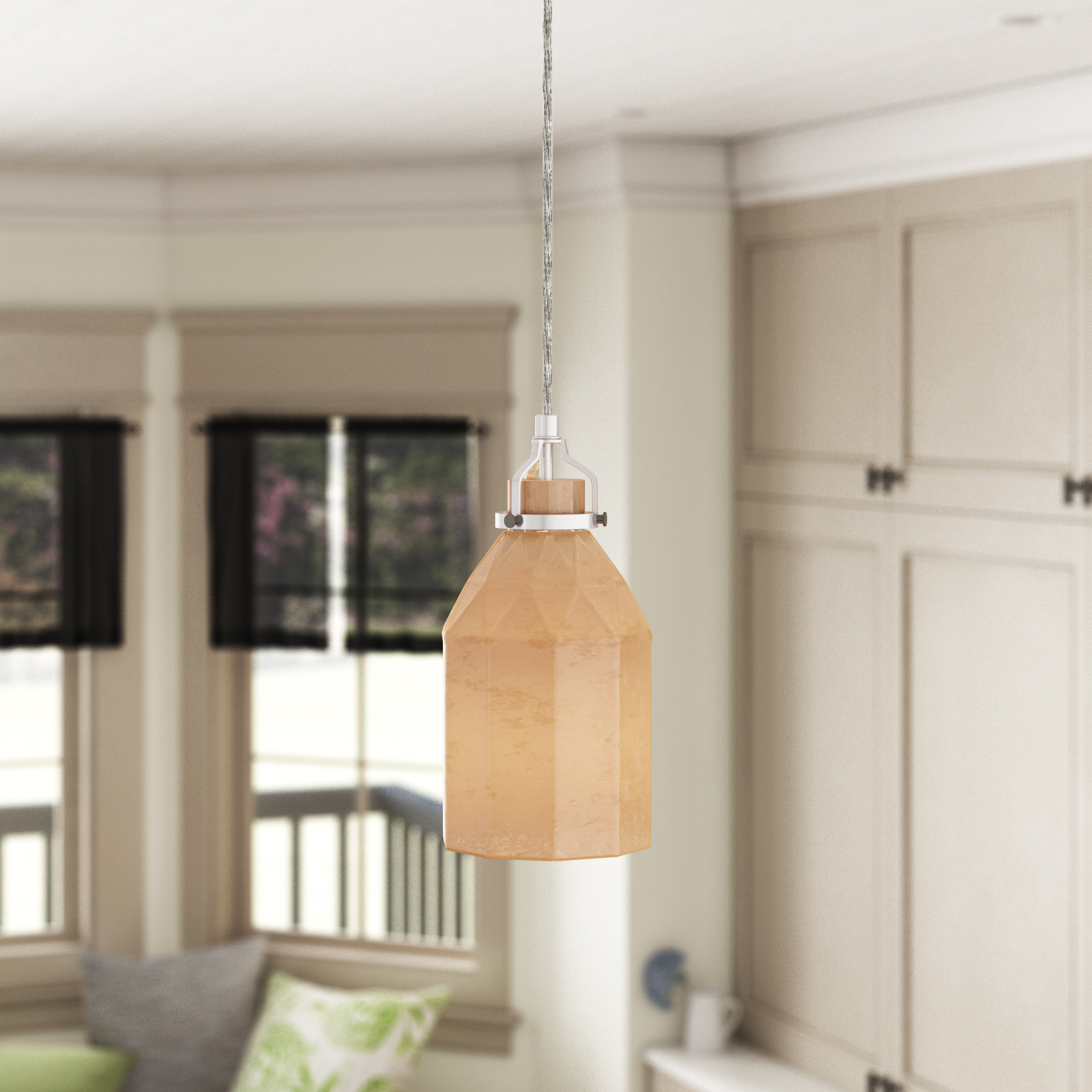 Langley Street Tegan 1 - Light Single Bell Pendant - Wayfair Canada