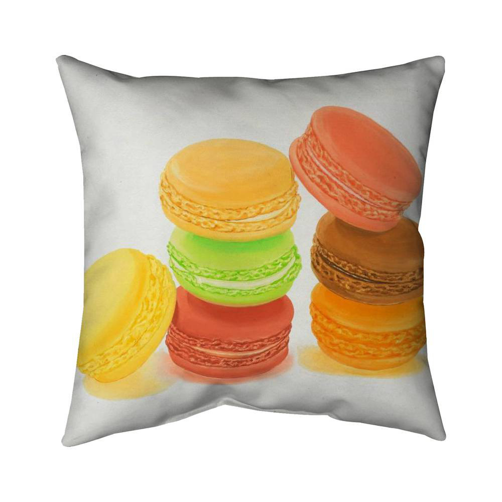 Begin Edition International Inc. Delicious macaroons - 20"x20" Throw ...