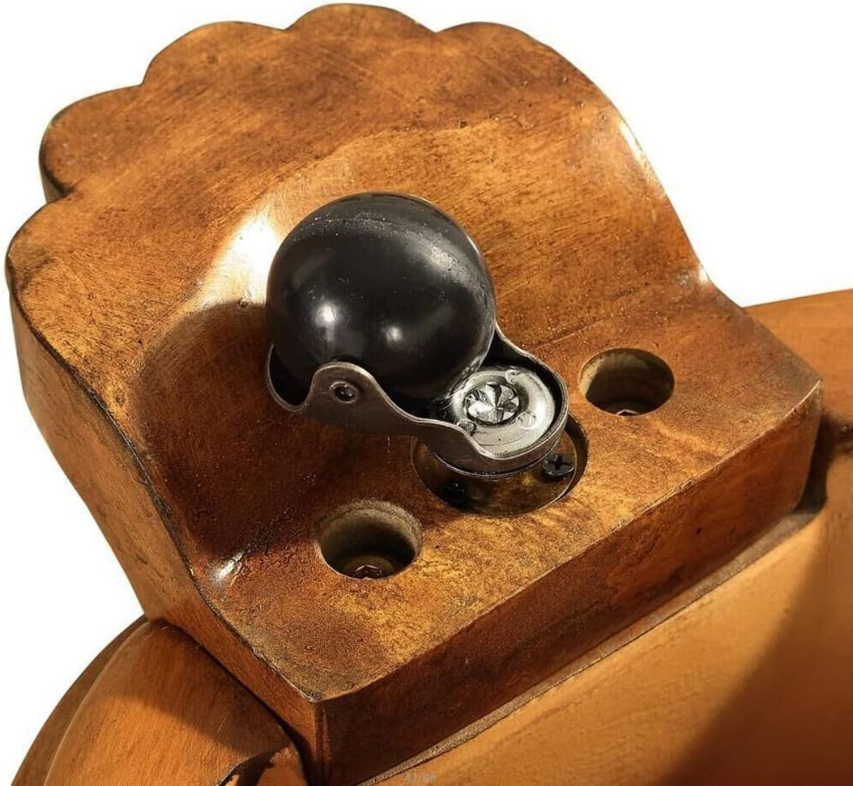 Bayou Breeze Arriannah 31.5" Wide Leather Match Tufted Novelty ...