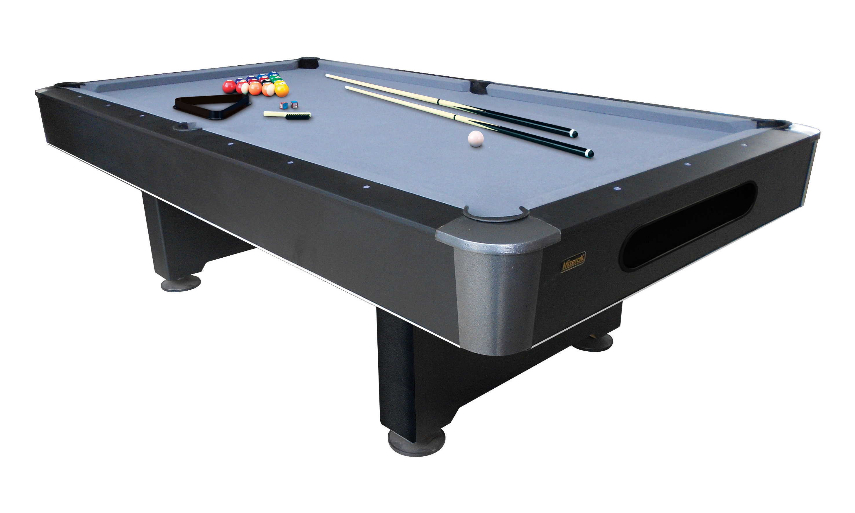 Mizerak Dakota BRS 8' Slatron Pool Table & Reviews | Wayfair