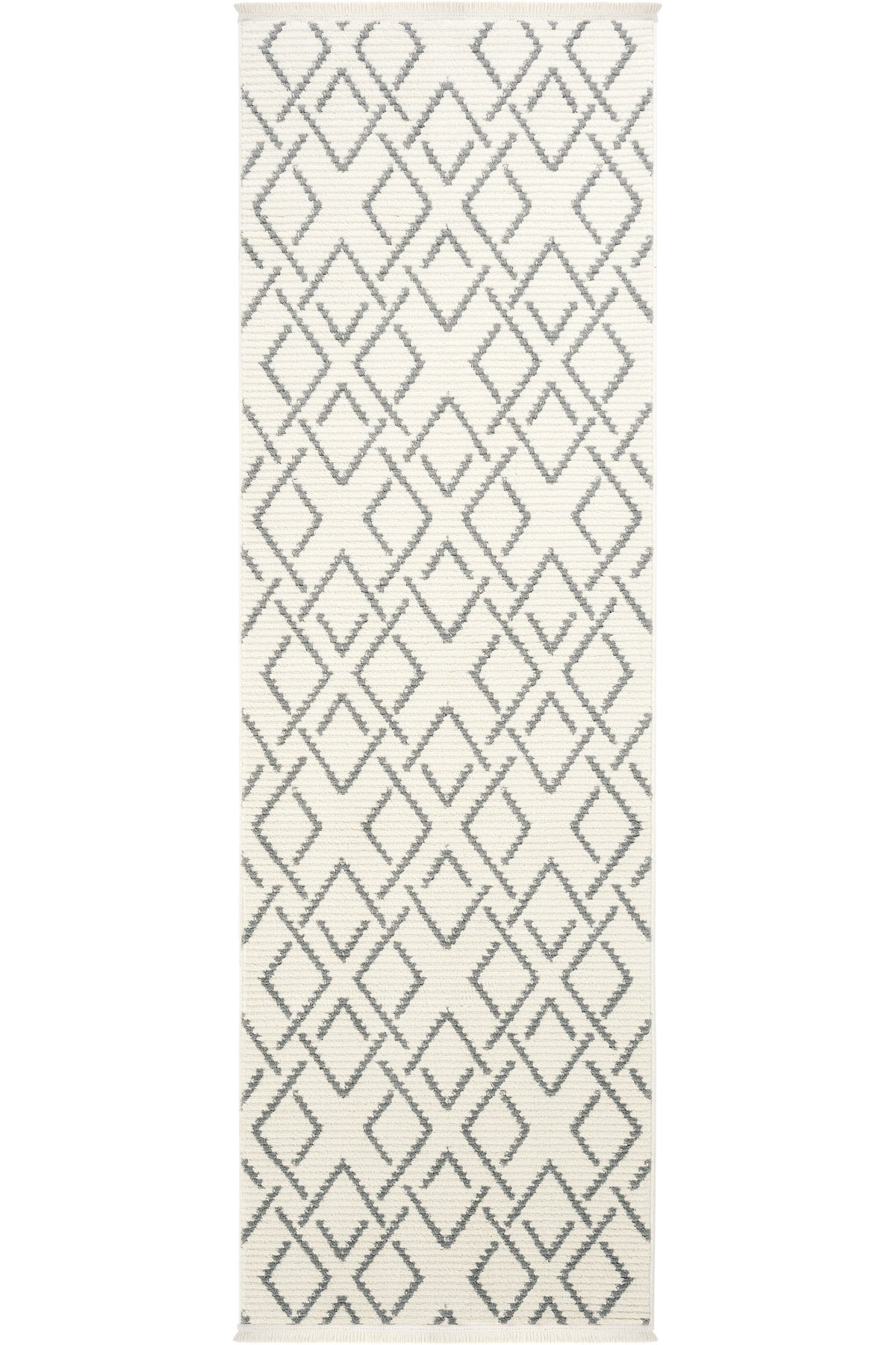 Hokku Designs Vetrina Cream Soft Textured Modern Living Room Rug | Wayfair