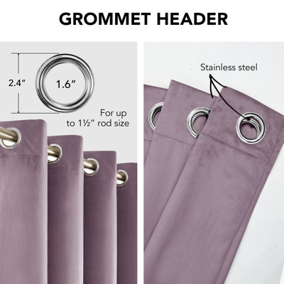 Mercer41 Trenady Polyester Blackout Curtain Pair | Wayfair