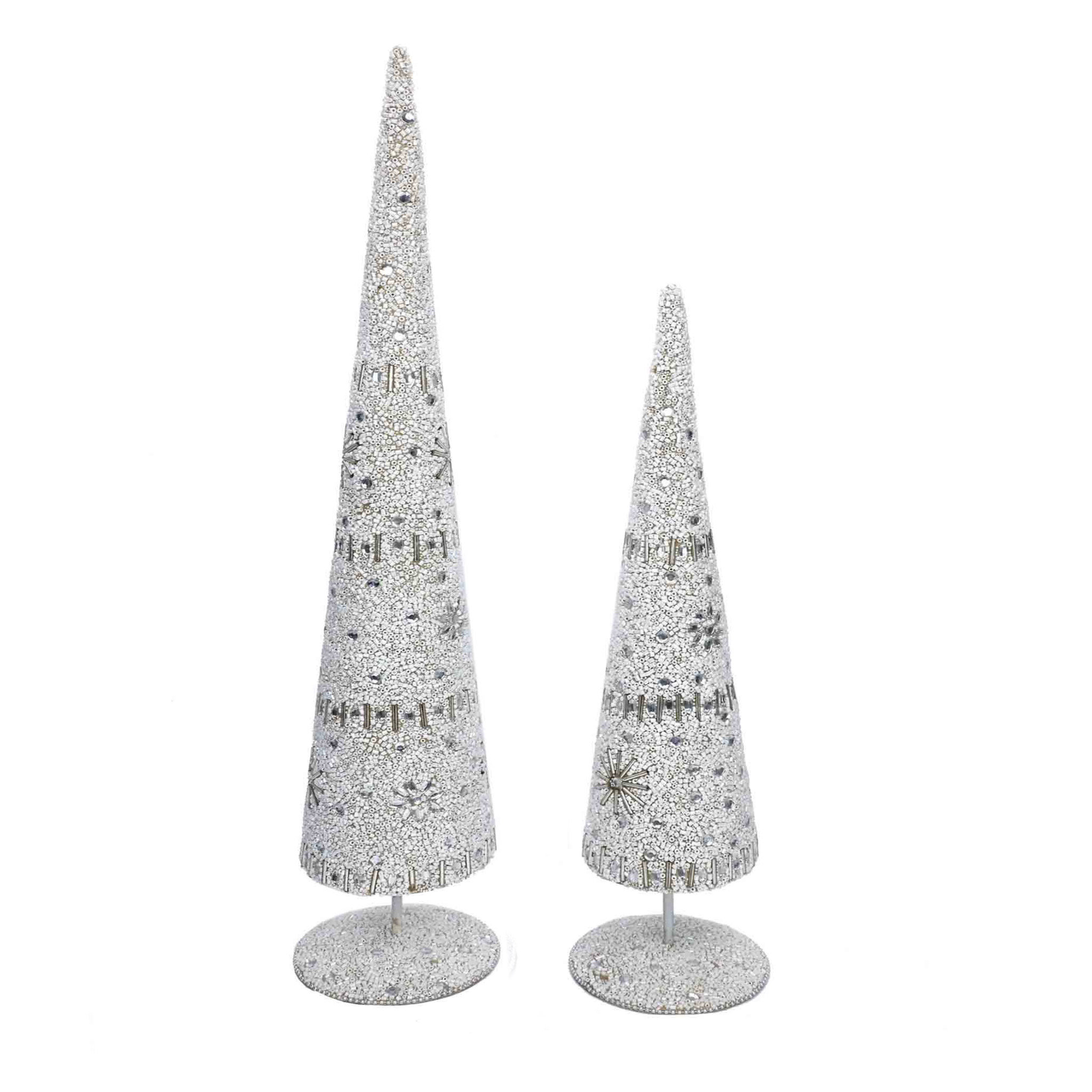 The Holiday Aisle® 2 Piece Enchanted Christmas Tabletop Tree Set | Wayfair