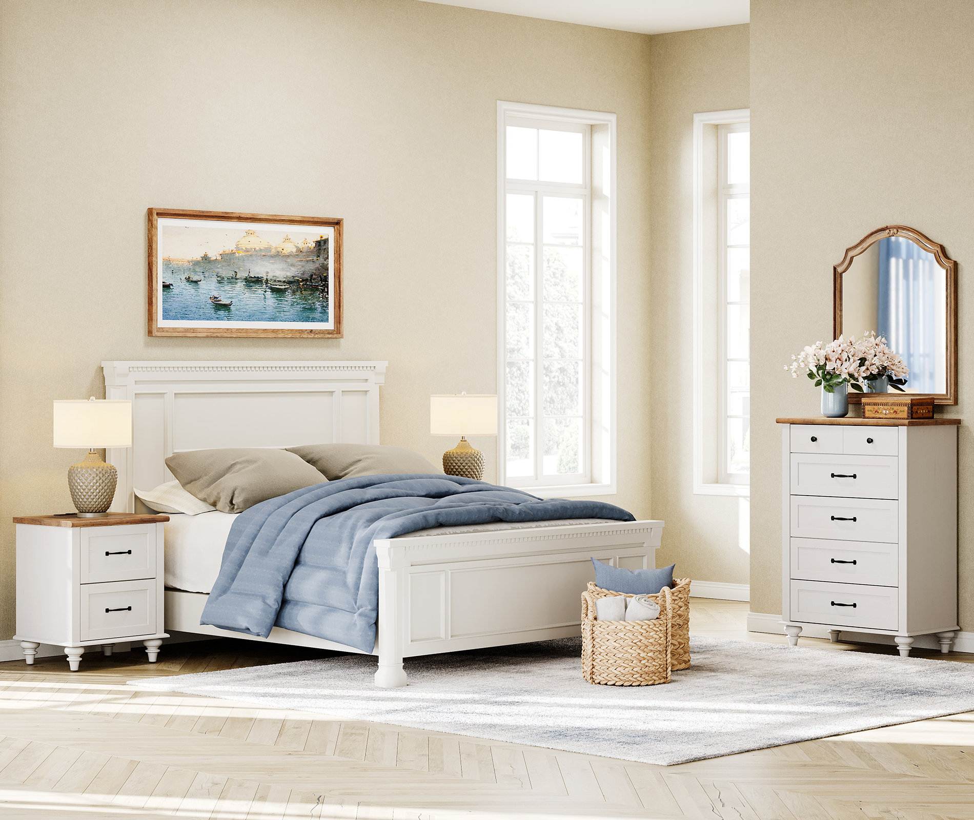 Canora Grey Seroka 2 Piece Bedroom Set - Wayfair Canada