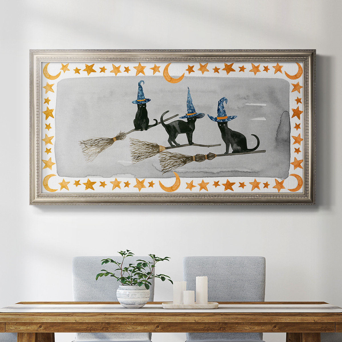 The Holiday Aisle® Fyodor Black Cat Collection D - Single Picture Frame ...