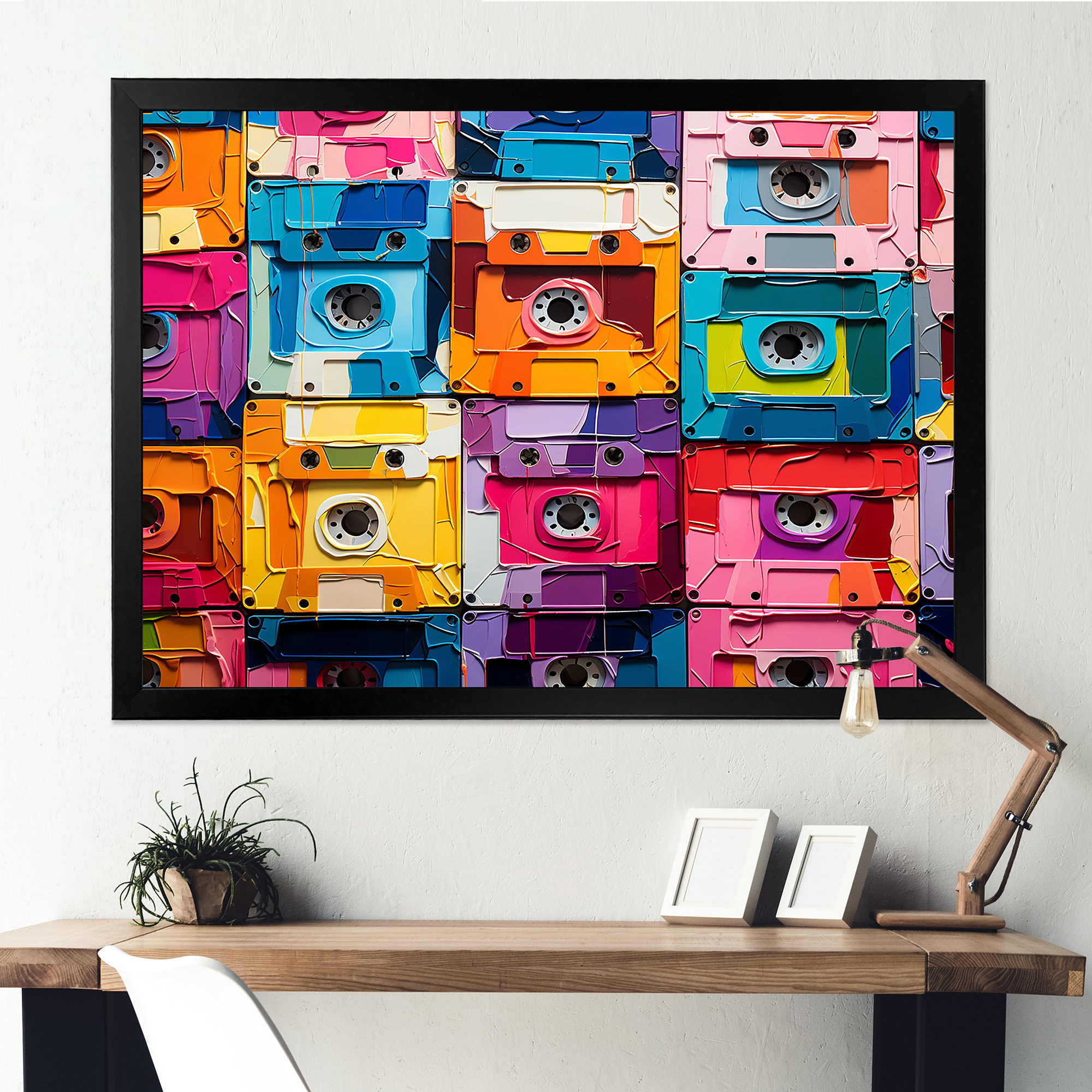 Latitude Run® Pop Art Cassette Tapes Melodic Flow - Cassette Tapes Wall Art - Wayfair Canada