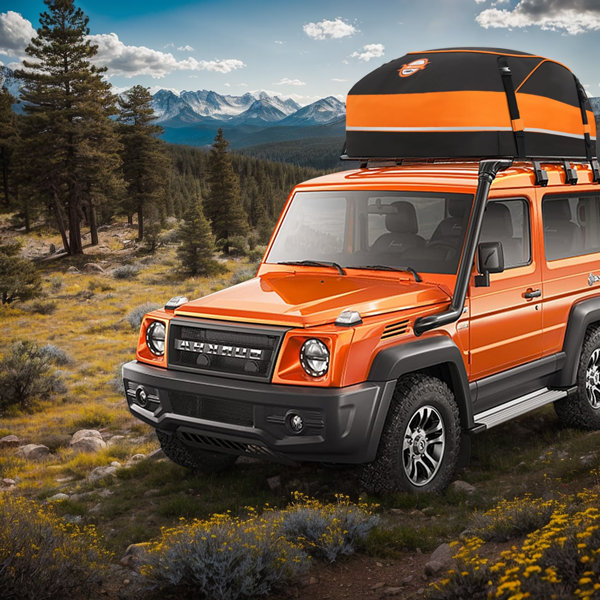 Himimi 15 Cubic/430L Waterproof Roof Box Soft-Shell Carrier with Anti ...