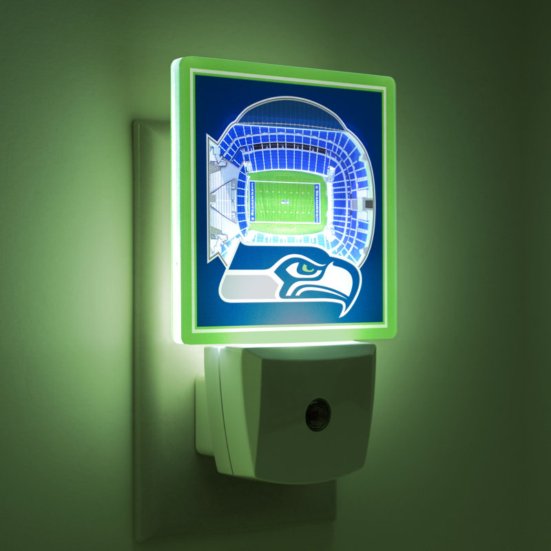 YouTheFan NFL Seattle Seahawks Stadium View Night Light | Wayfair