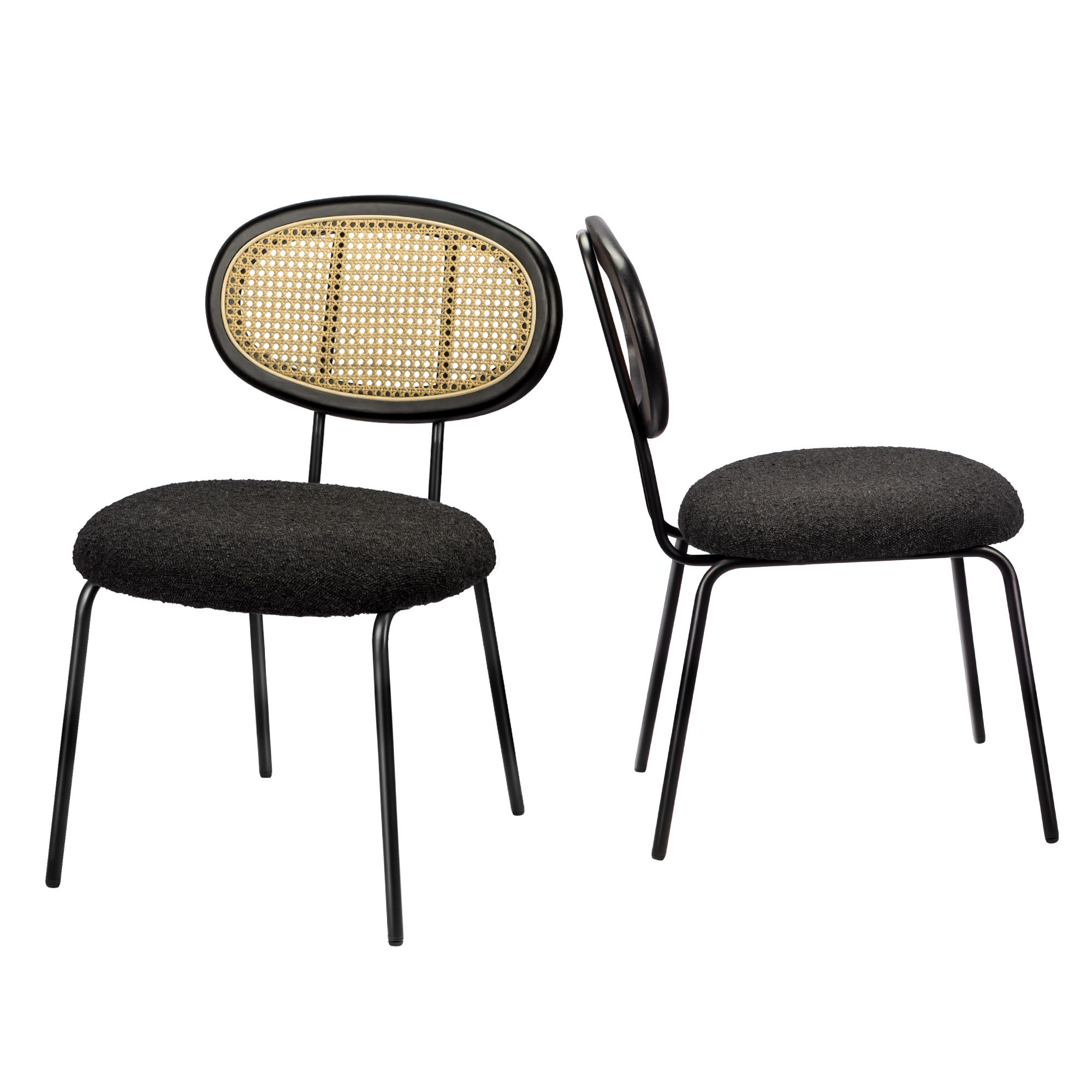 Bayou Breeze Alexander-Jay Full Back Side Chair | Wayfair