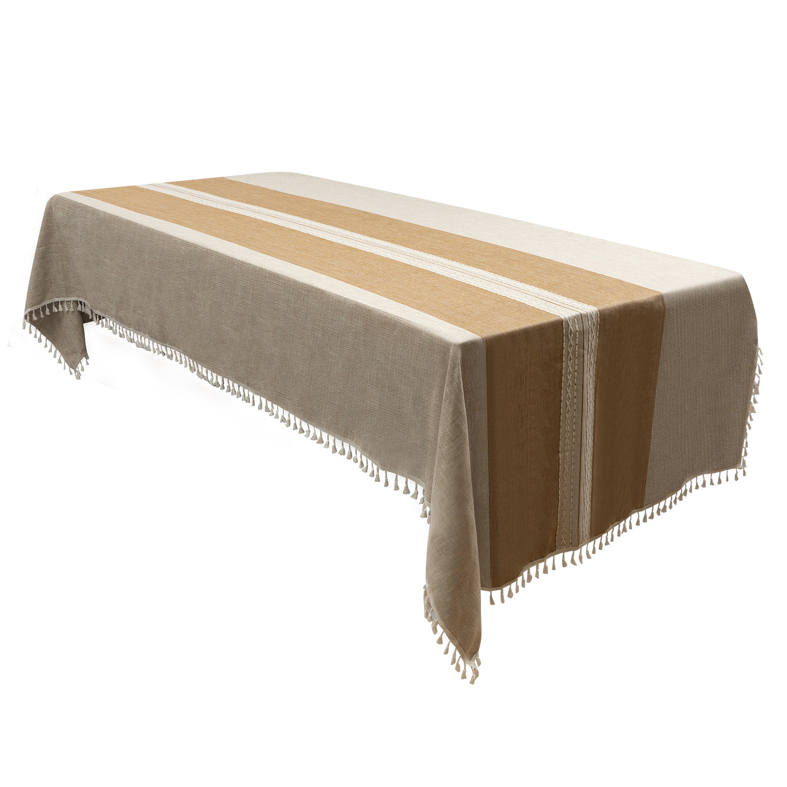 Dakota Fields Duice 55.12'' D X 118.11'' L Rectangle Tablecloth | Wayfair