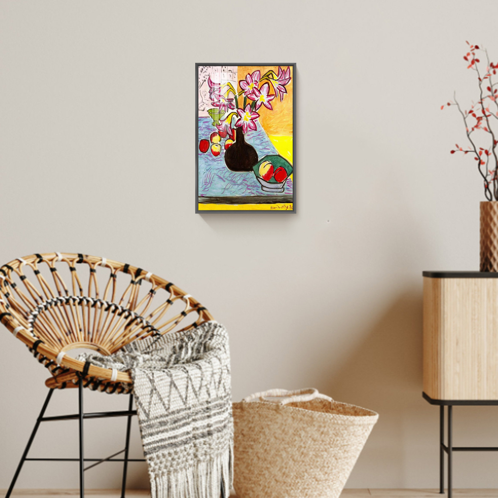 Ebern Designs Matisse Wall Art Lily by Henri Matisse Art Reproductin ...