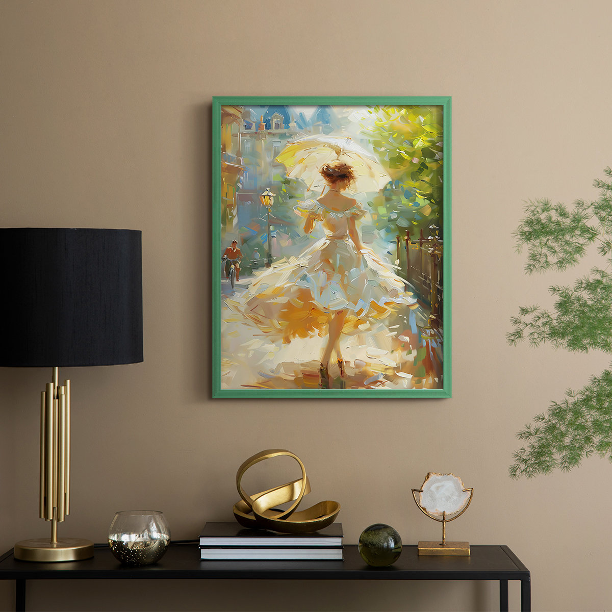 Red Barrel Studio® WOMEN Series DCCCLIX Framed Print - Solid Wood | Wayfair