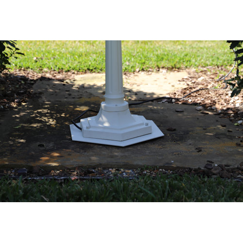 Alcott Hill® Balfour Falls Transparent Lamp Post (Full) & Reviews | Wayfair