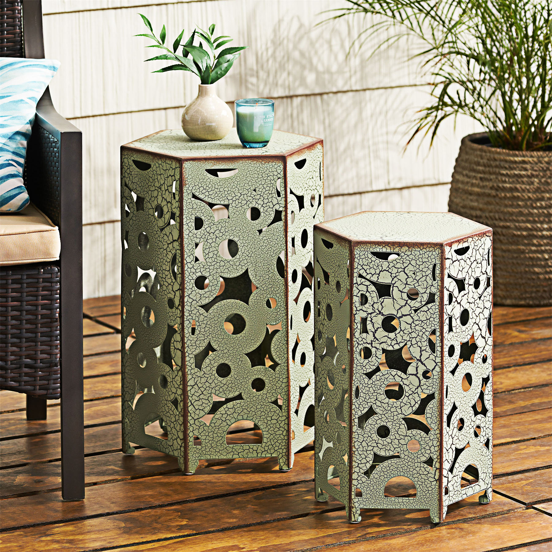 Dakota Fields Outdoor Accent Table - Wayfair Canada