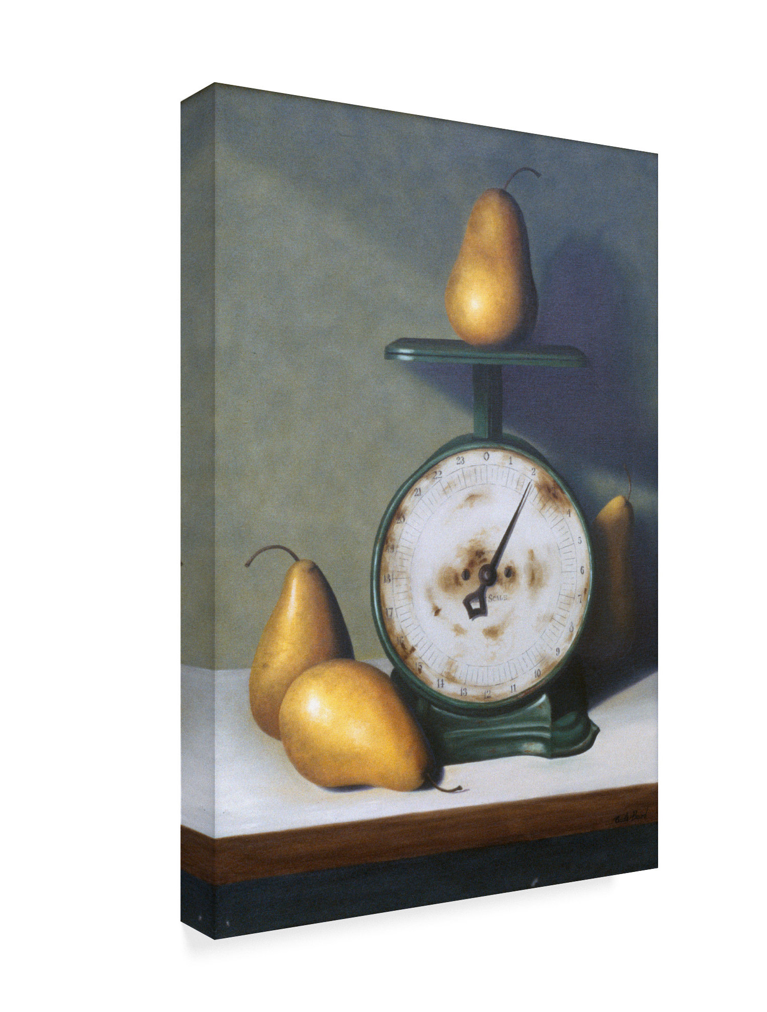 Winston Porter Two Pound Pear by Cecile Baird - Print on Canvas ...