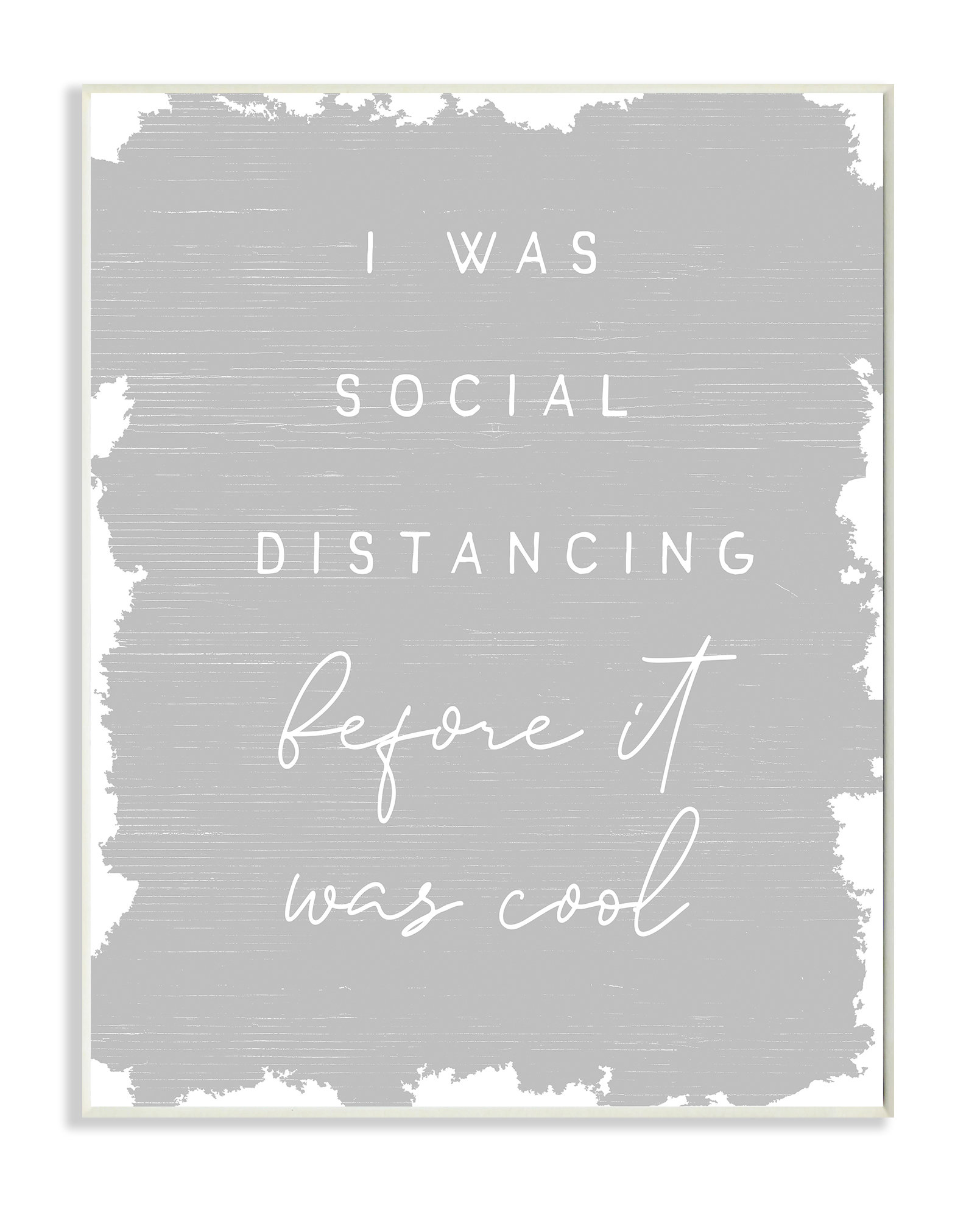 Trinx Social Distancing Before It’S Cool Sassy Hipster Phrase - Wayfair ...