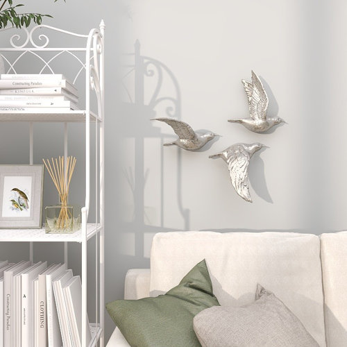 Silver Wall Accents You'll Love | Wayfair