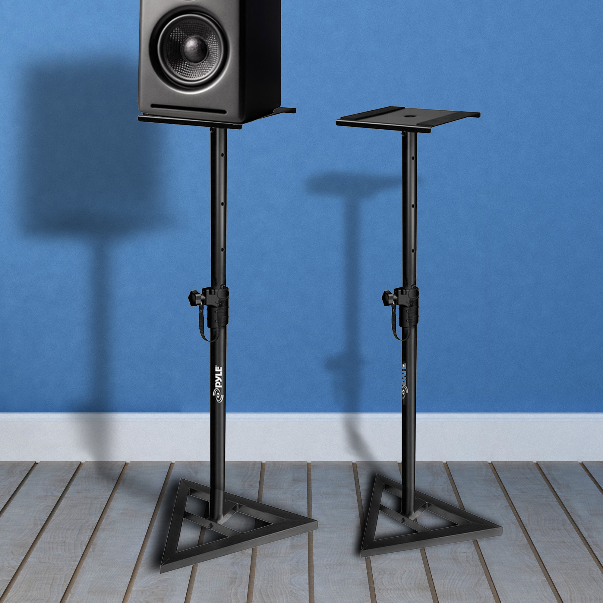 Symple Stuff Studio Speaker Stands - Pro Audio Bookshelf / Monitor ...
