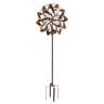 Freeport Park® Hymes Hydro Metal Wind Spinner Garden Stake & Reviews ...
