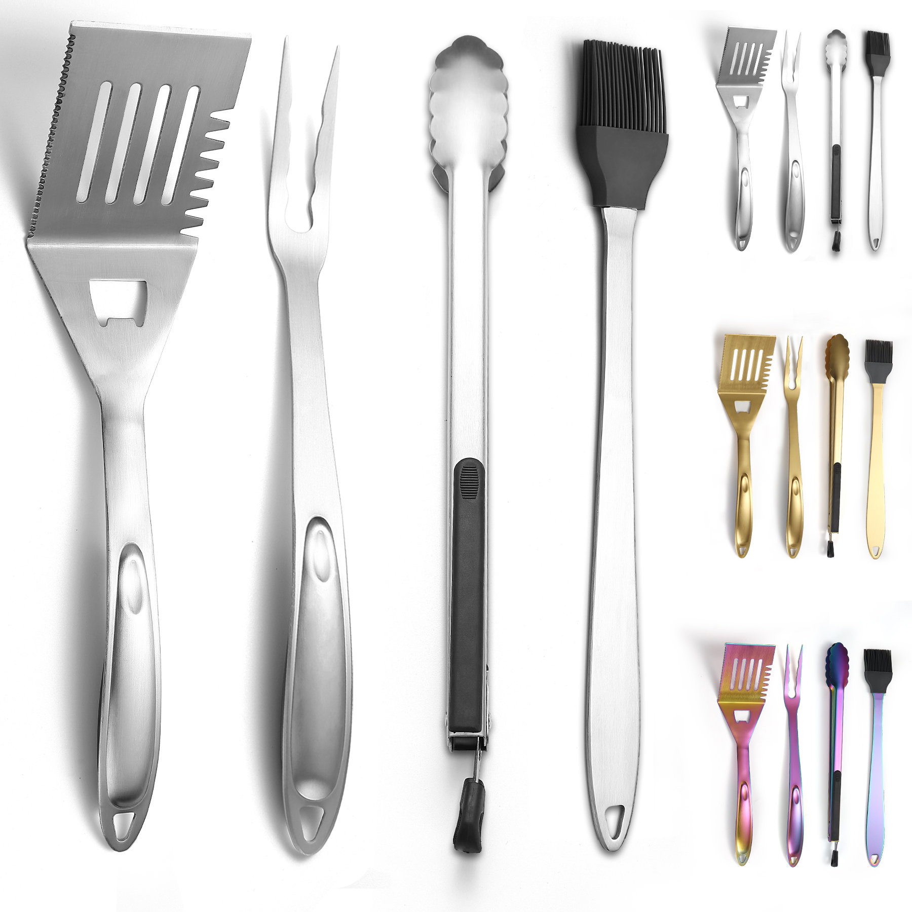 ASA 4 -Piece Stainless Steel Kitchen Utensil | Wayfair