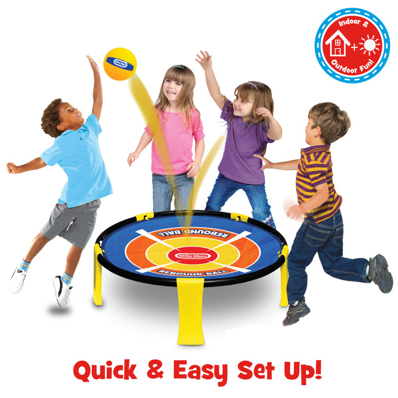 Little Tikes Easy Score Rebound Ball Game For Kids W/ 1 Hoop & 2 ...