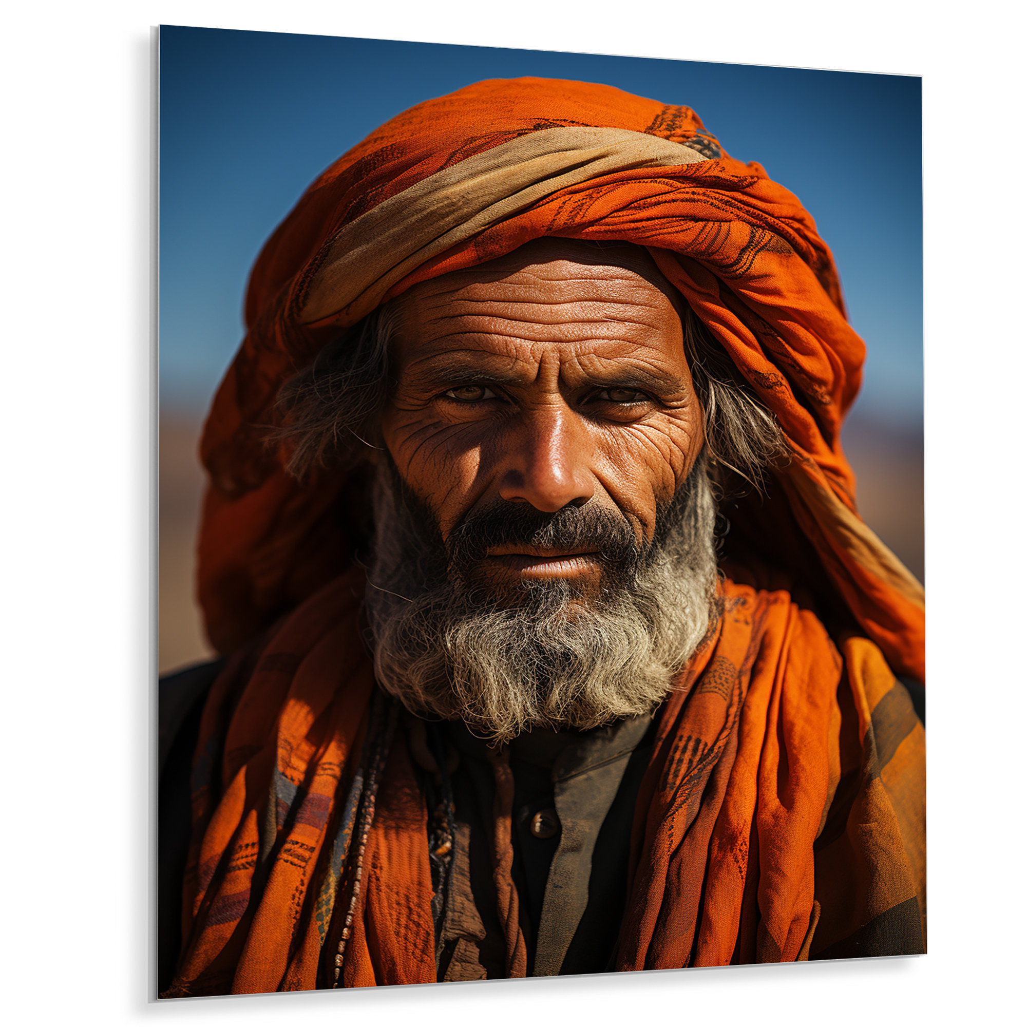 Red Barrel Studio Desert Nomads Ii III - Portrait Metal Wall Art Living ...
