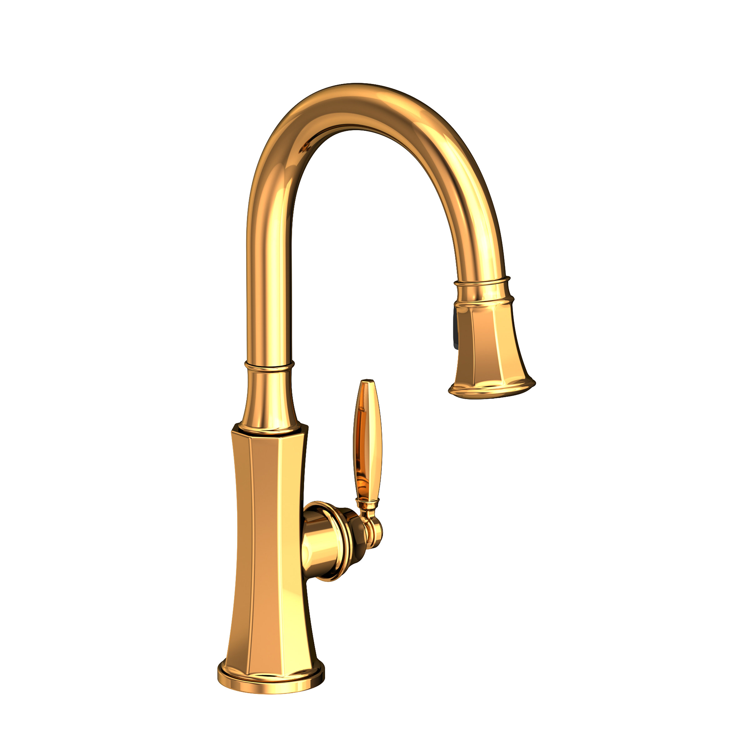 Newport Brass Metropole Single Handle Pull Down Kitchen Faucet ...