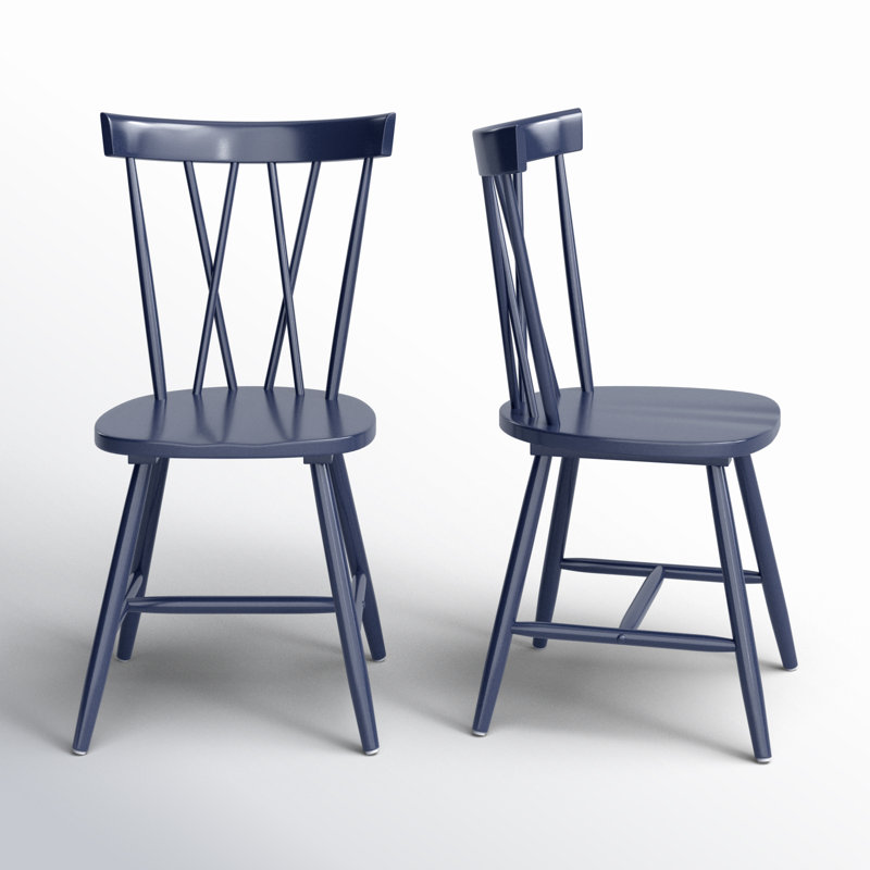 Birch Lane™ Porschia Cross Back Side Chair & Reviews | Wayfair